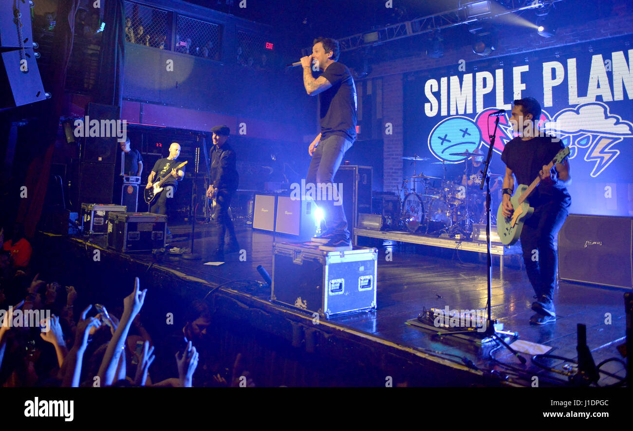 Simple Plan perform during their 'No Pads, No Helmets...Just Balls ...