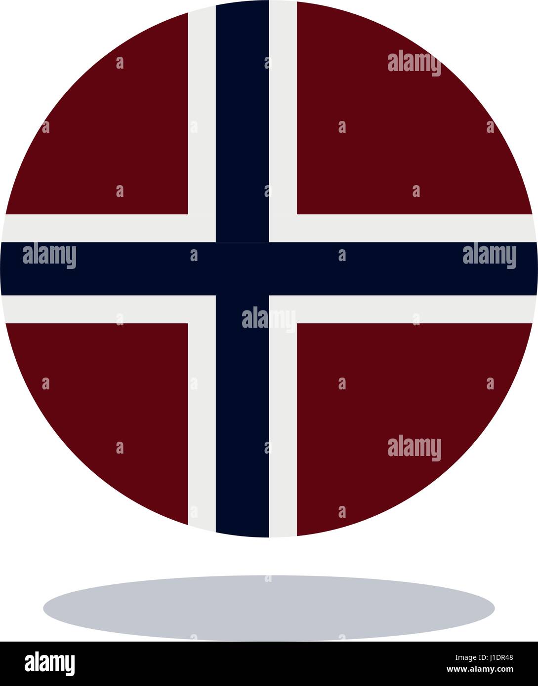 Flag of norwegian Stock Vector Image & Art - Alamy