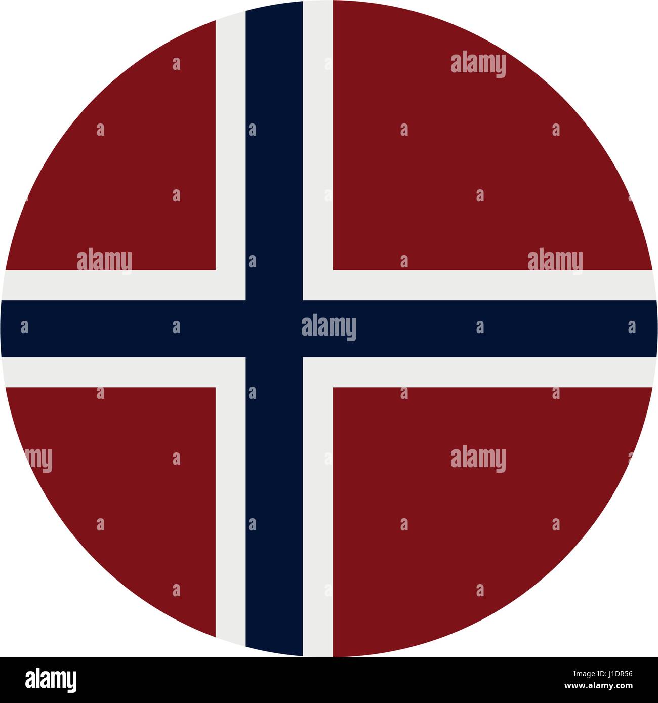 Flag of norwegian Stock Vector Image & Art - Alamy