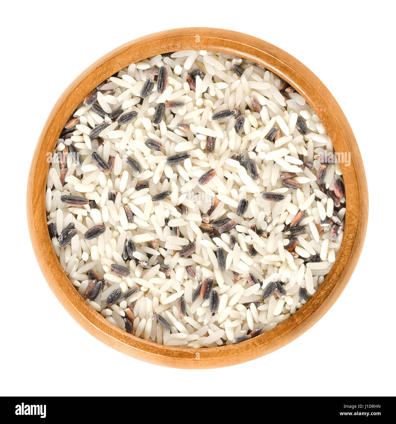 Rice grain black background hi-res stock photography and images - Alamy
