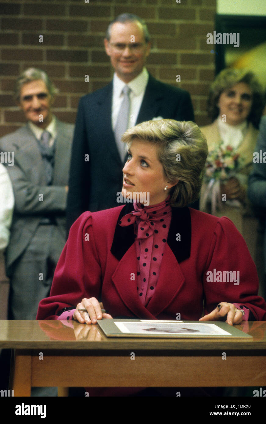 Princess Diana the Princess of Wales in February 1986 Stock Photo - Alamy