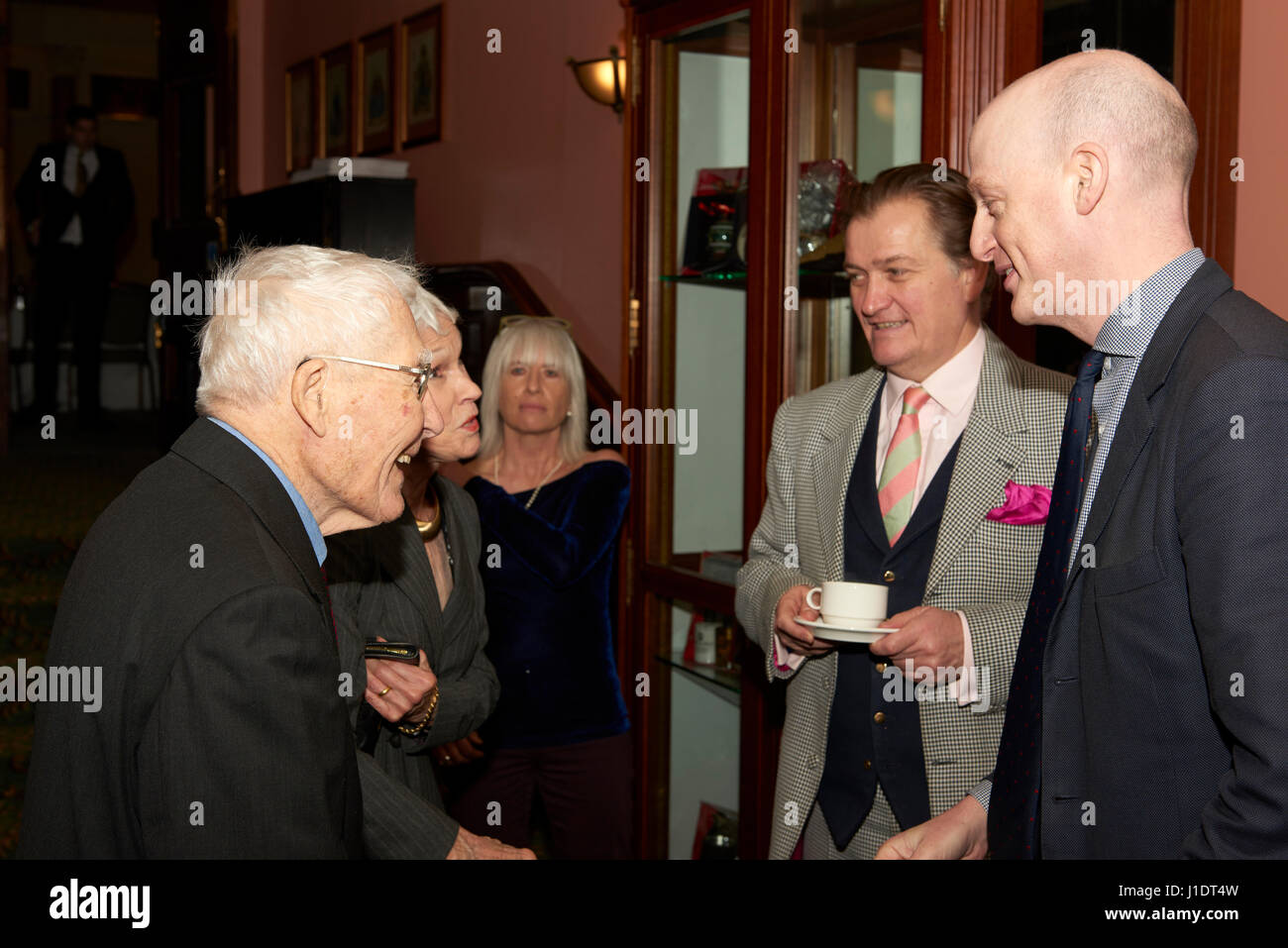 James Lovelock, James Pembroke & Harry Mount at the Oldie of the Year ...