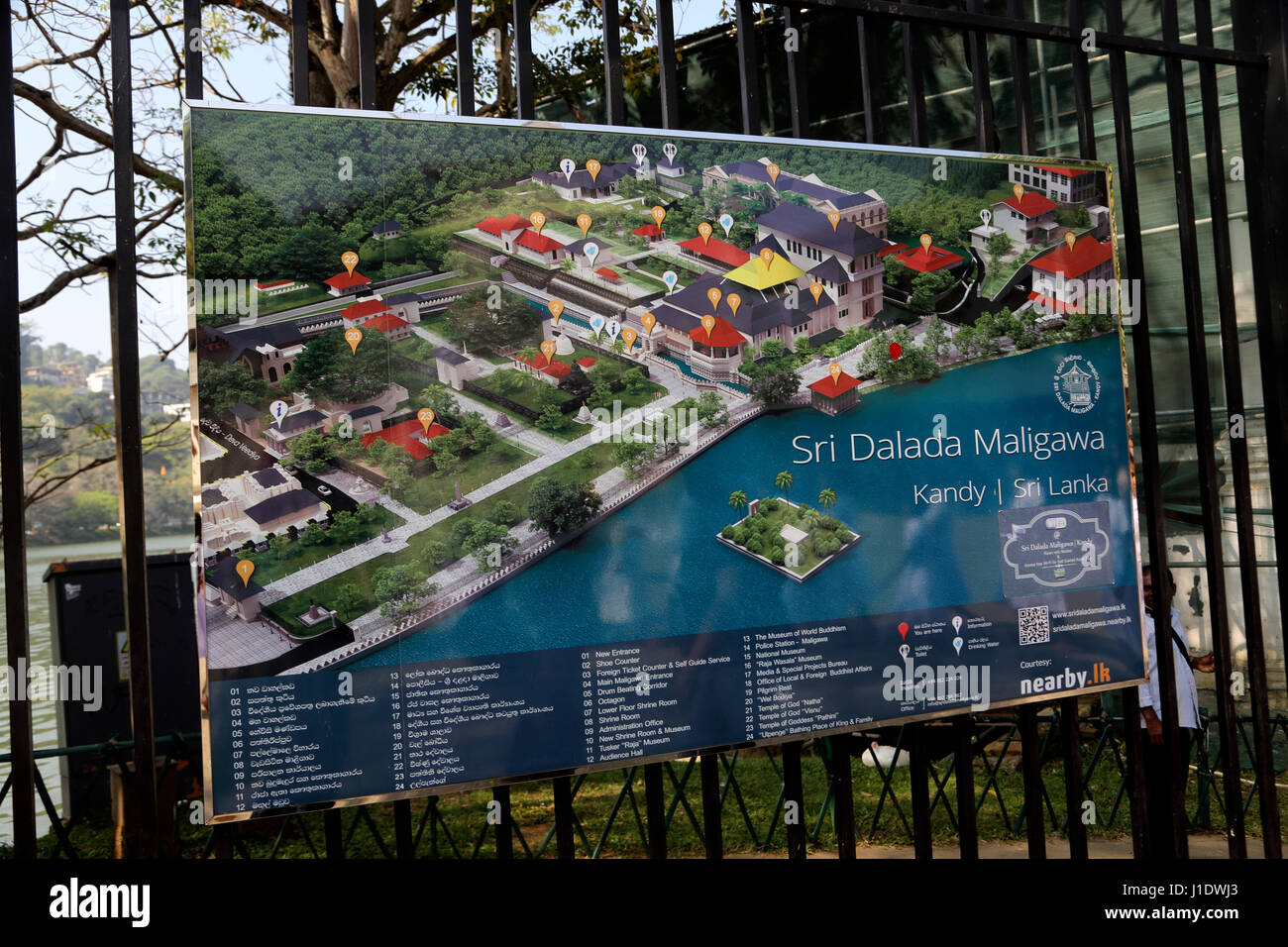 Temple Of The Tooth Map