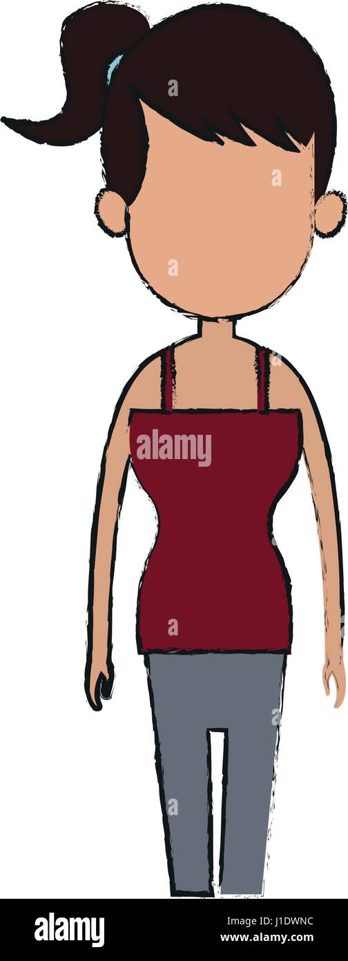 woman cartoon icon Stock Vector Image & Art - Alamy