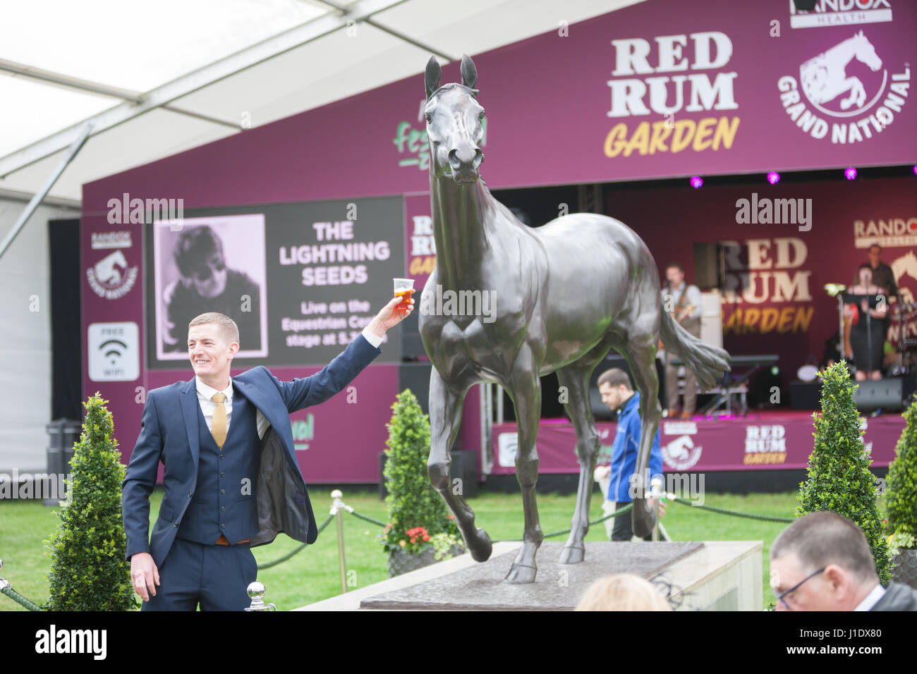 Red rum racehorse hi-res stock photography and images - Alamy