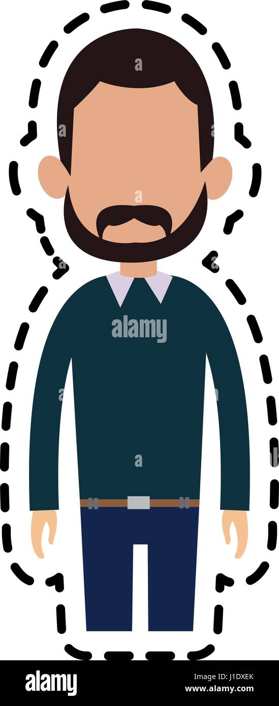 faceless man cartoon icon image Stock Vector Image & Art - Alamy