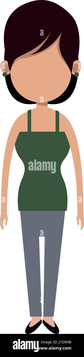 woman cartoon icon Stock Vector Image & Art - Alamy
