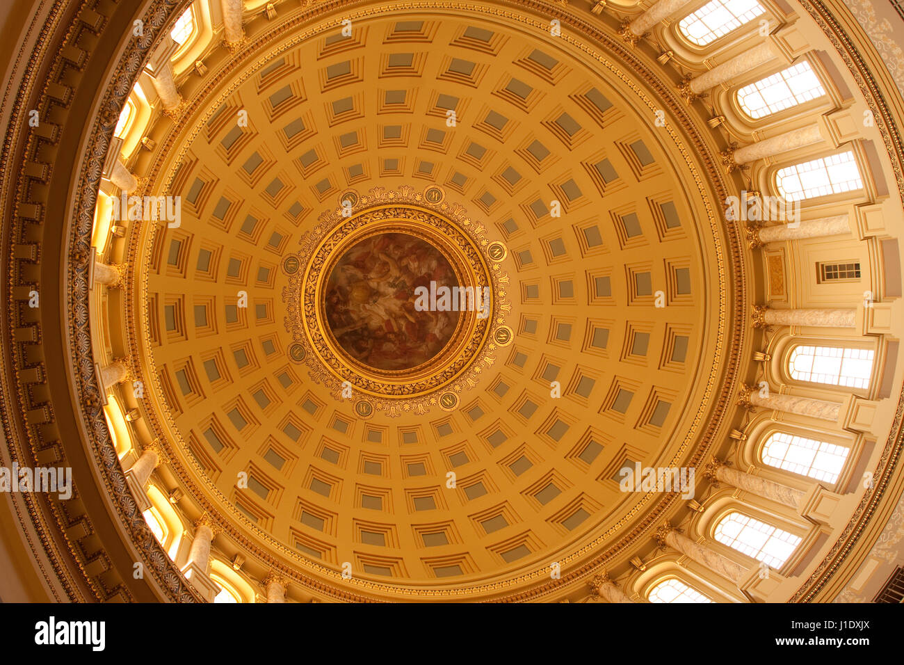 Capitol dome ceiling hi-res stock photography and images - Alamy