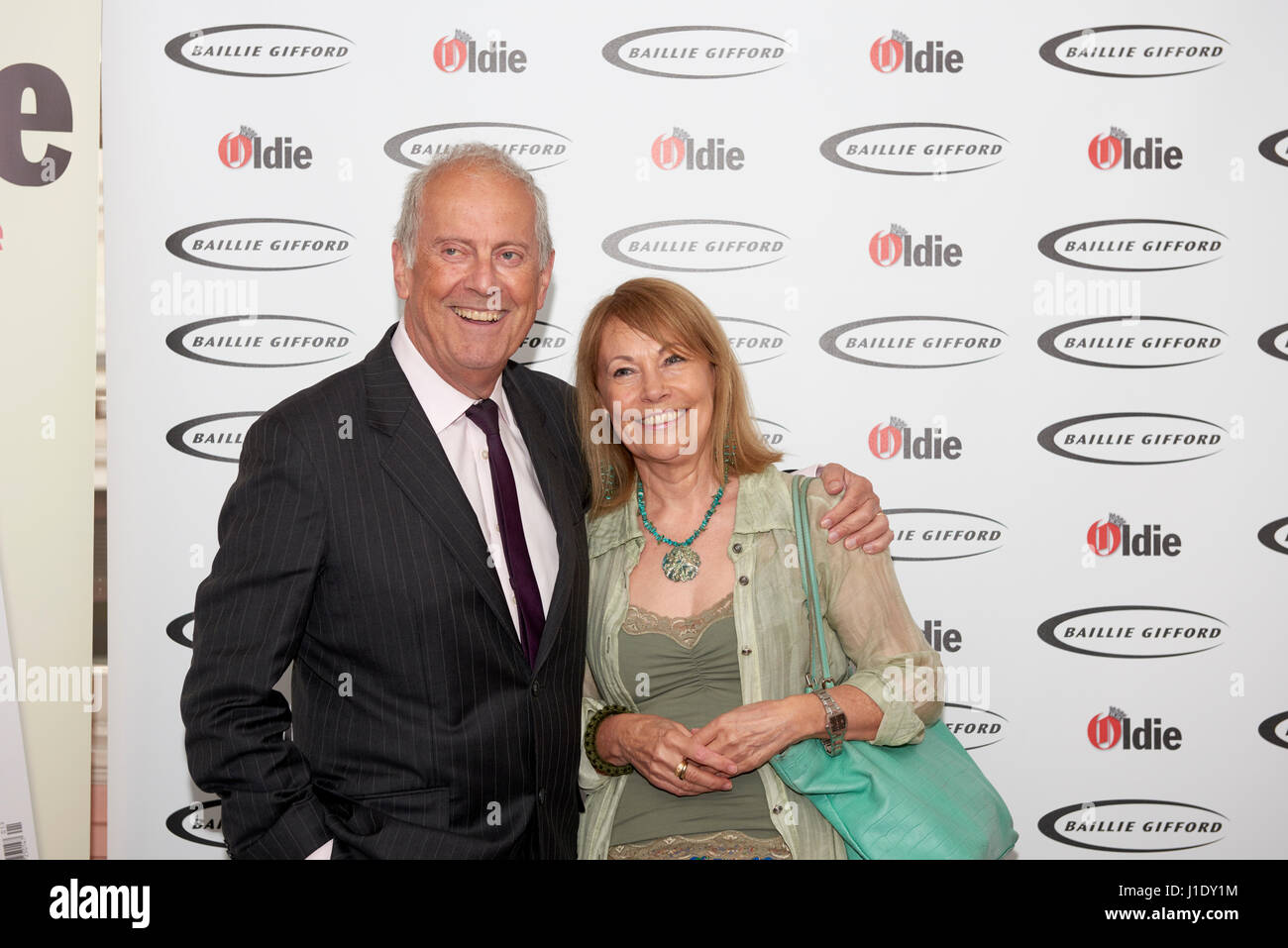Gyles Brandreth & Michèle Brown at The Oldie of the Year Awards 2017 ...