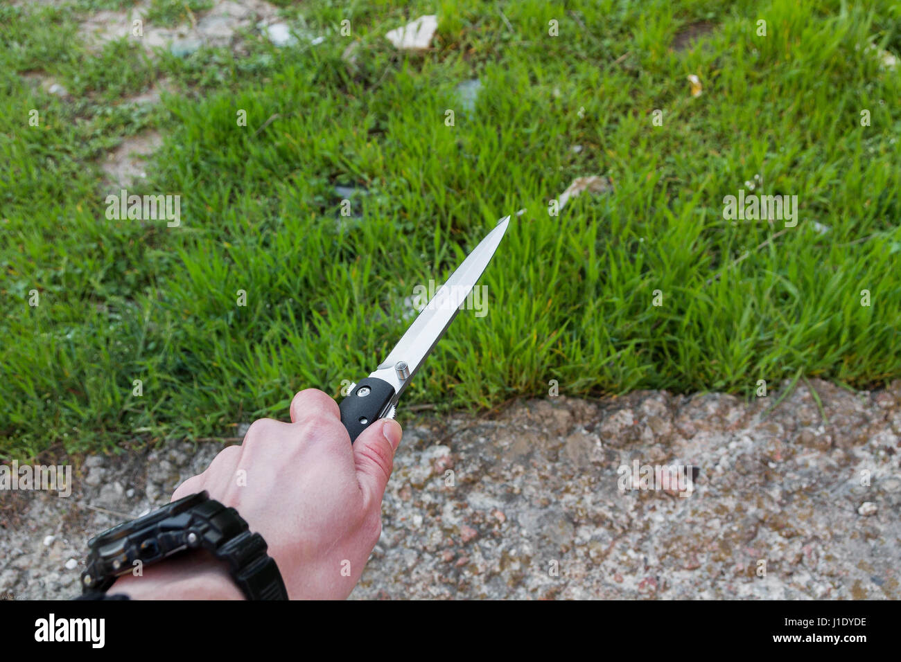 Object in left hand hi-res stock photography and images - Alamy