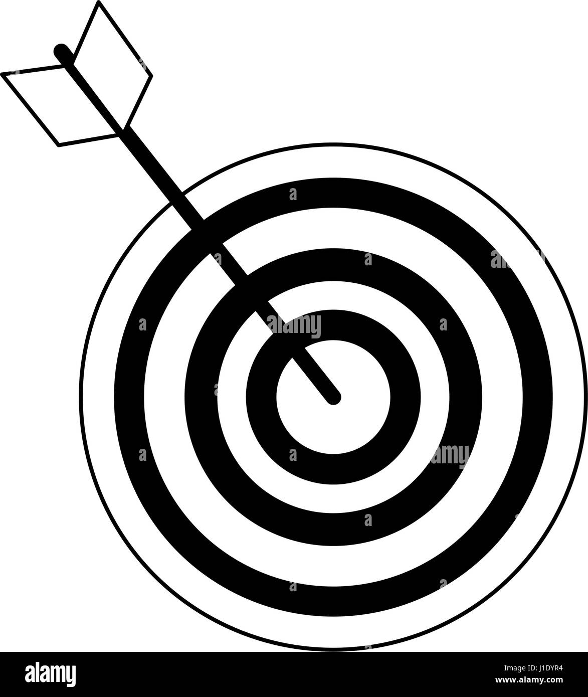 bullseye or target icon image Stock Vector Image & Art - Alamy