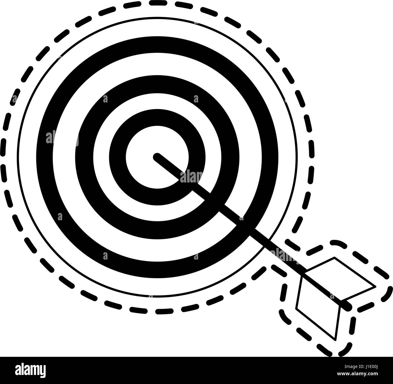 bullseye or target icon image Stock Vector Image & Art - Alamy