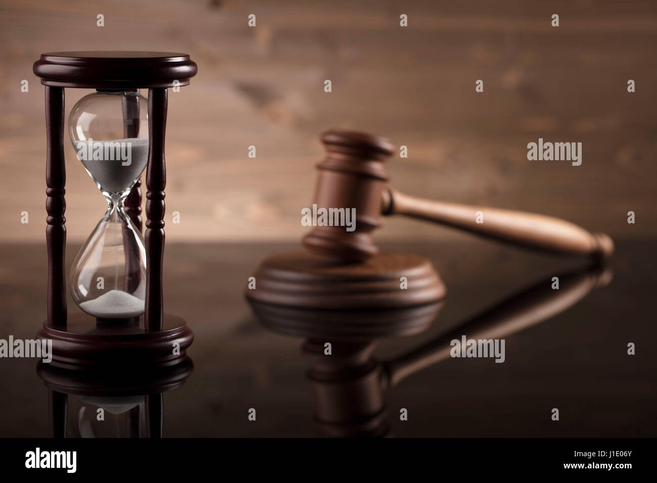 Law concept. Lawyers office. Mallet of the jugde. Scale of justice ...