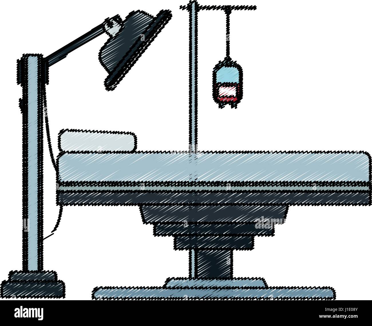 medical bed icon Stock Vector Image & Art - Alamy