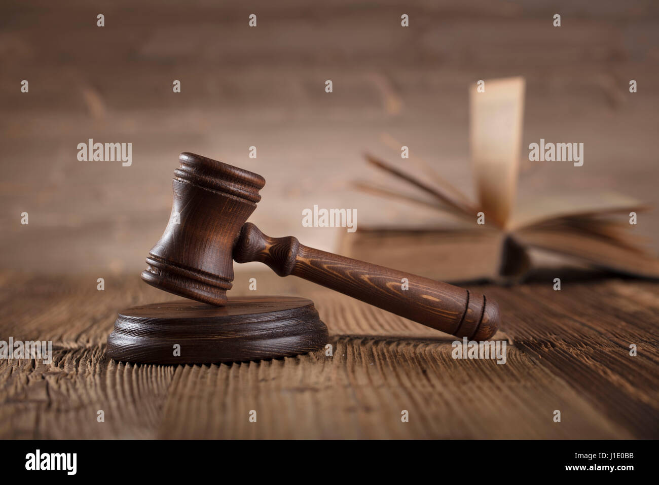 Law concept. Lawyers office. Mallet of the jugde. Scale of justice ...