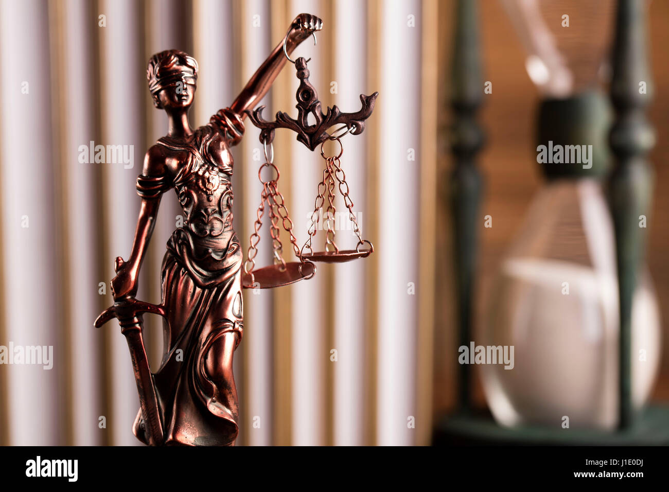 Law concept. Lawyers office. Mallet of the jugde. Scale of justice ...