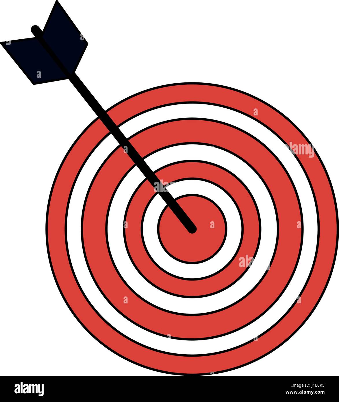 bullseye or target icon image Stock Vector Image & Art - Alamy