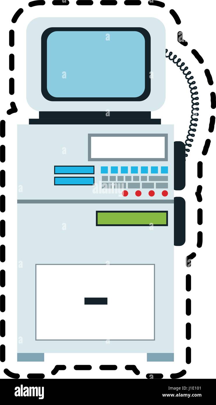 Surgery heart monitor icon Stock Vector Images - Alamy