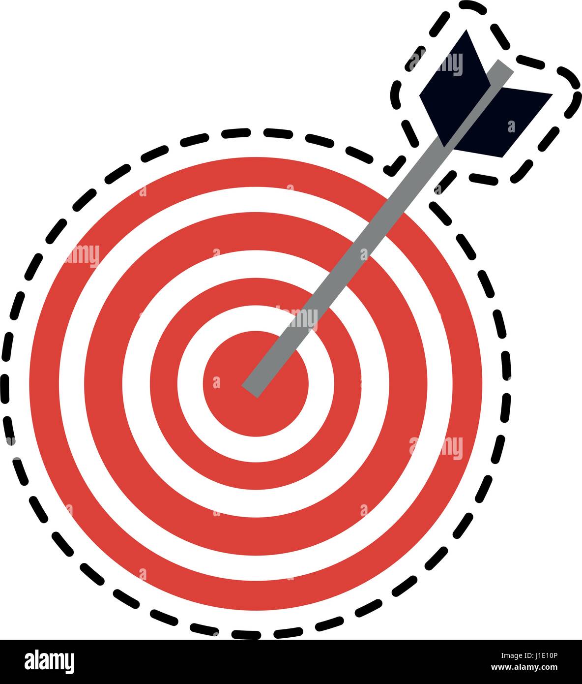 bullseye or target icon image Stock Vector Image & Art - Alamy