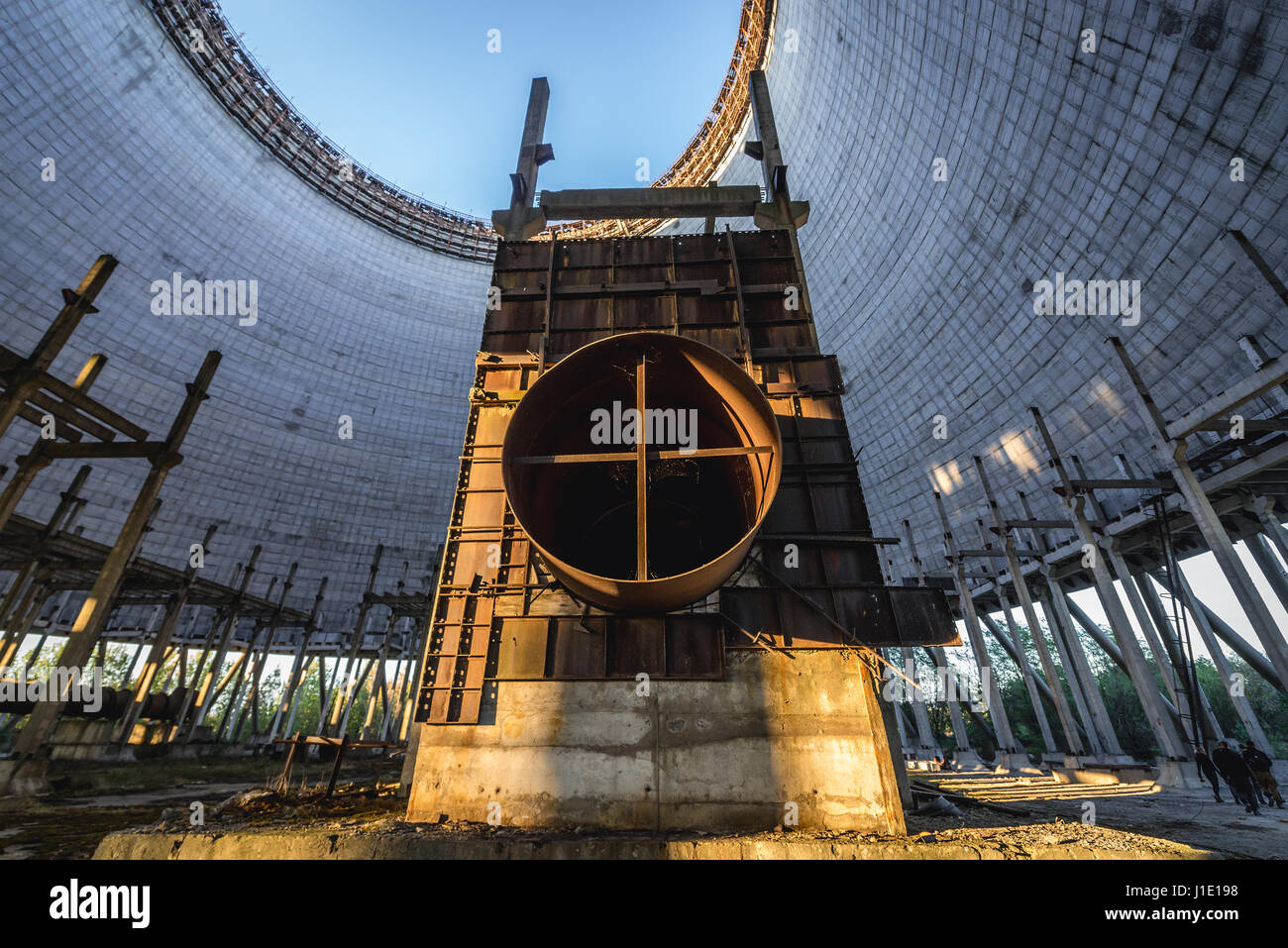Chernobyl nuclear reactor tower hi-res stock photography and images - Alamy
