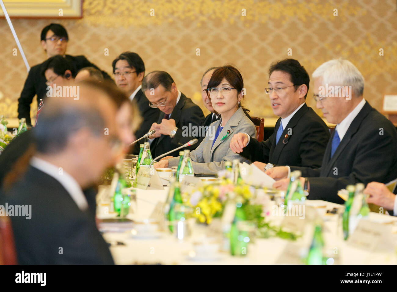 Japanese minister of defense tomomi inada hi-res stock photography and ...