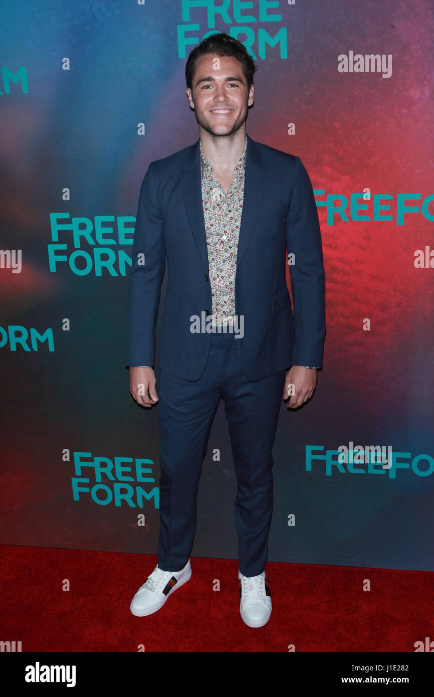 New York, NY, USA. 19th Apr, 2017. Charlie DePew at The 2017 Freeform ...