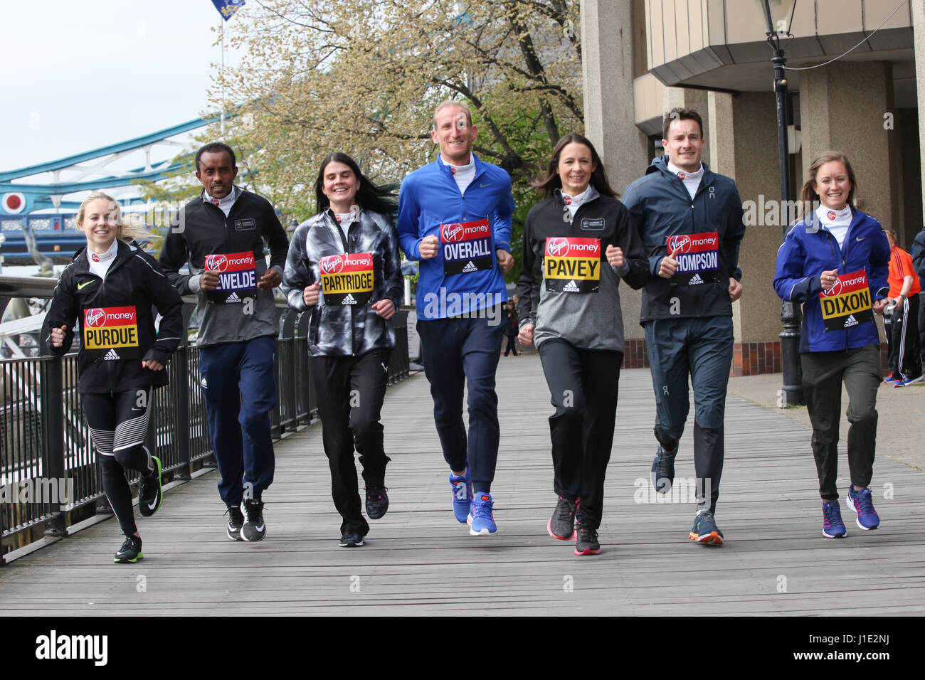 London, UK. 20th Apr, 2017. Charlotte Purdue, Tsegai Tewelde, Susan ...