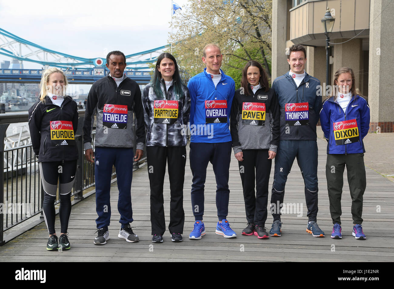 London, UK. 20th Apr, 2017. Charlotte Purdue, Tsegai Tewelde, Susan ...