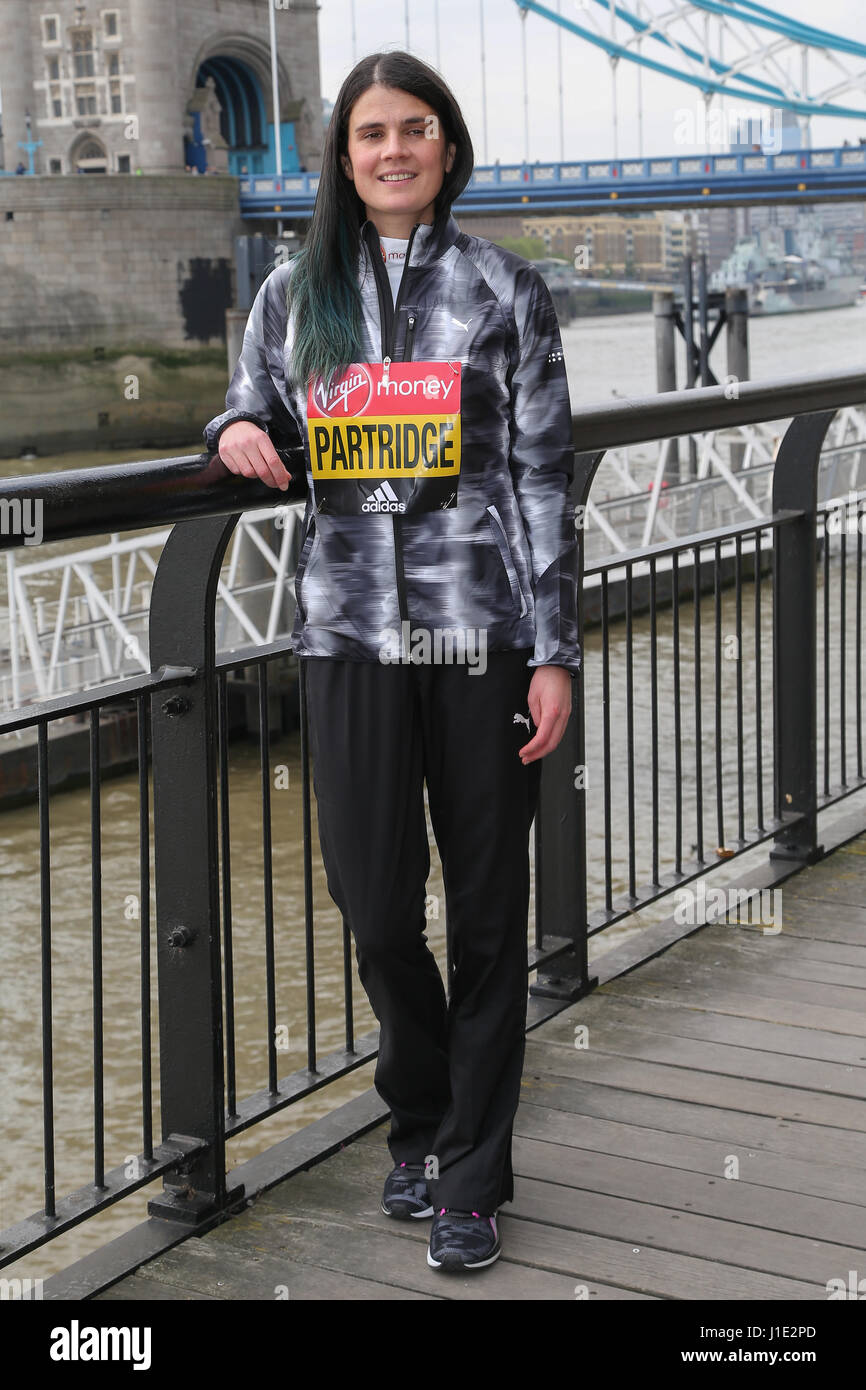London, UK. 20th Apr, 2017. Susan Partridge. Leading British long ...