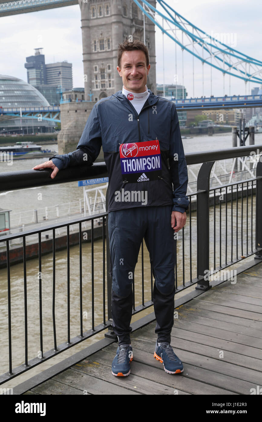 London, UK. 20th Apr, 2017. Chris Thompson. Leading British long ...
