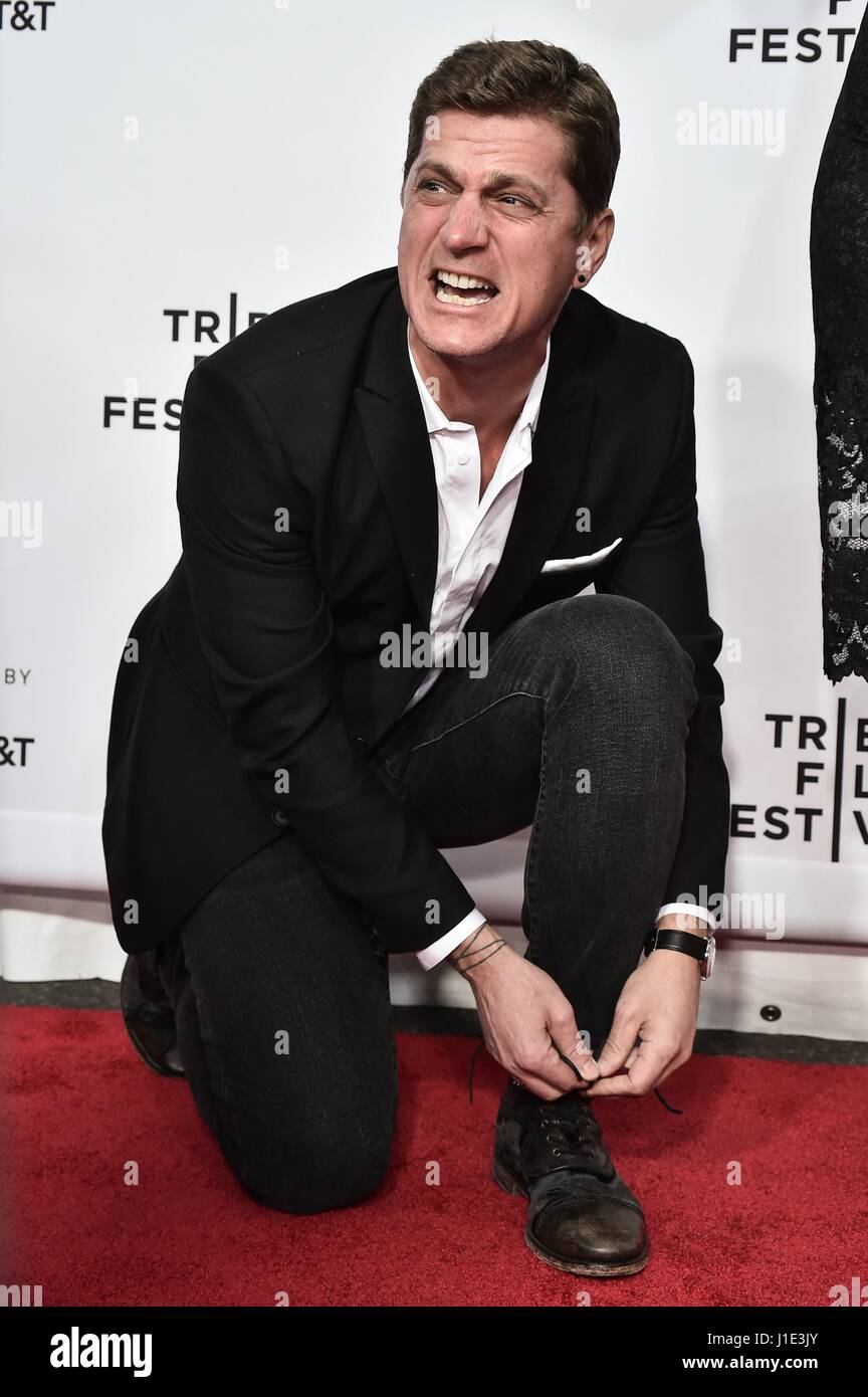 New York, NY, USA. 19th Apr, 2017. Rob Thomas at arrivals for CLIVE ...