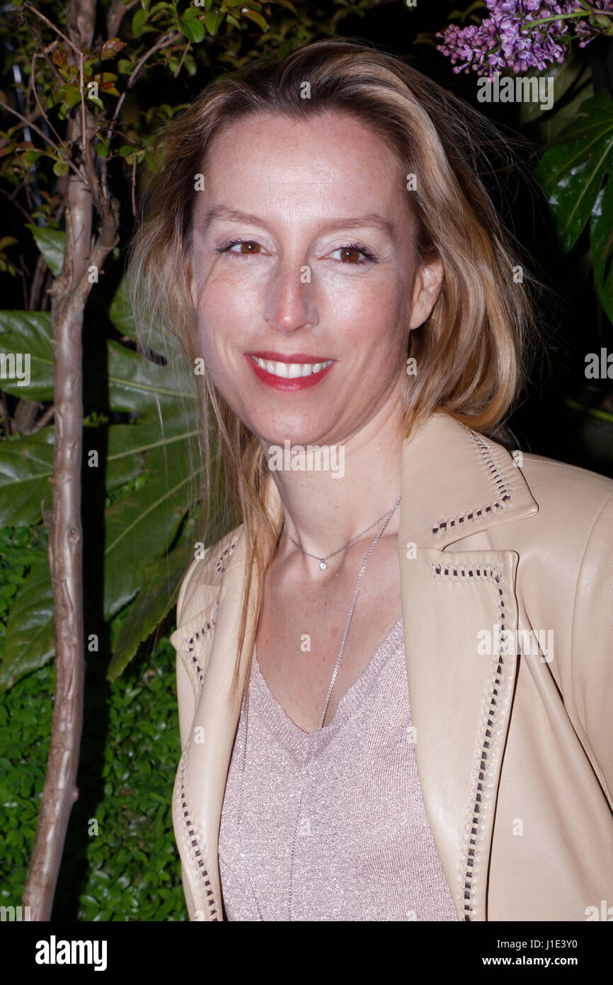 Paris, France. 19th April, 2017. Adélaïde de Clermont-Tonnerre attends ...