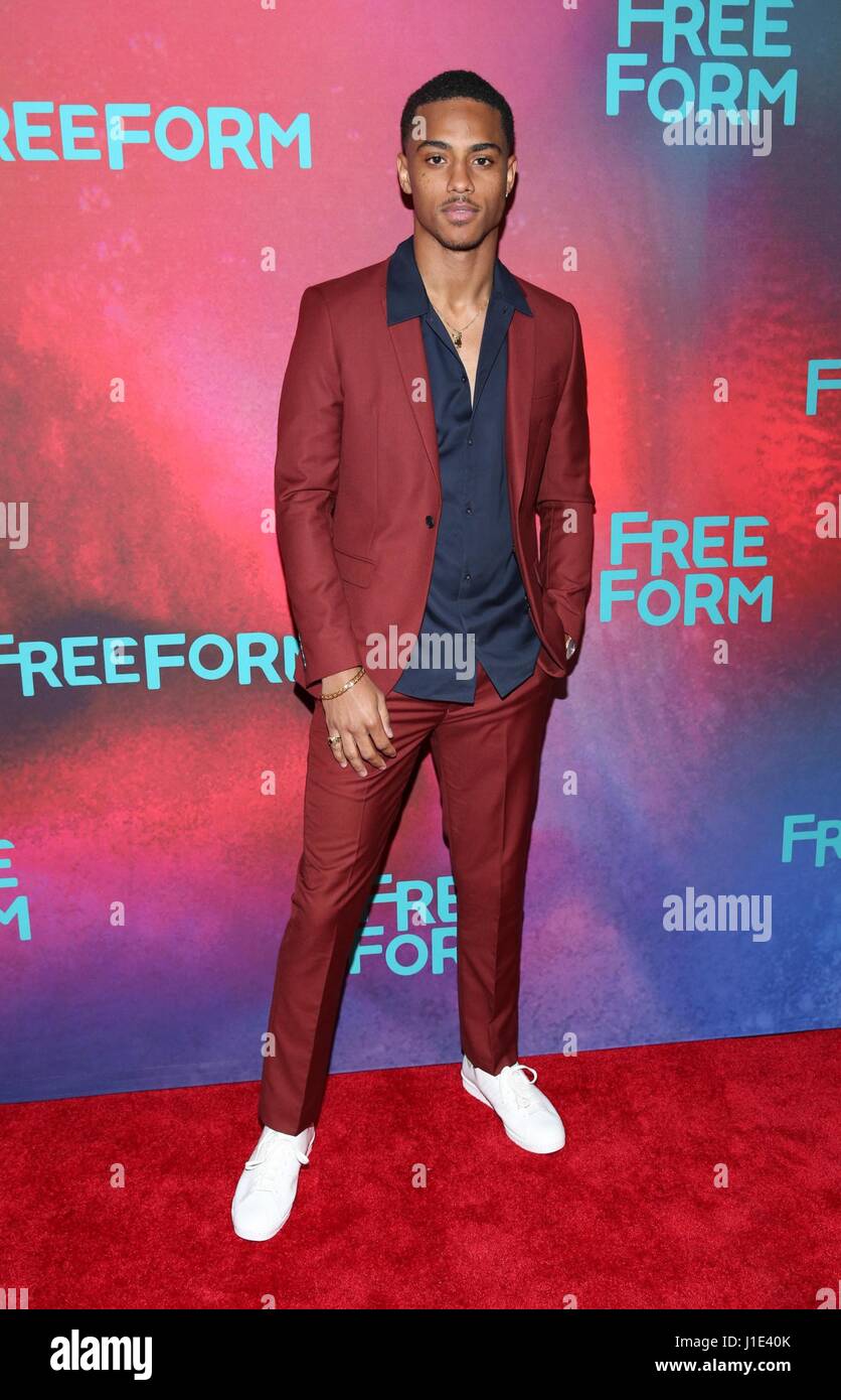 Keith Powers at arrivals for Freeform 2017 Upfront, Hudson Mercantile ...
