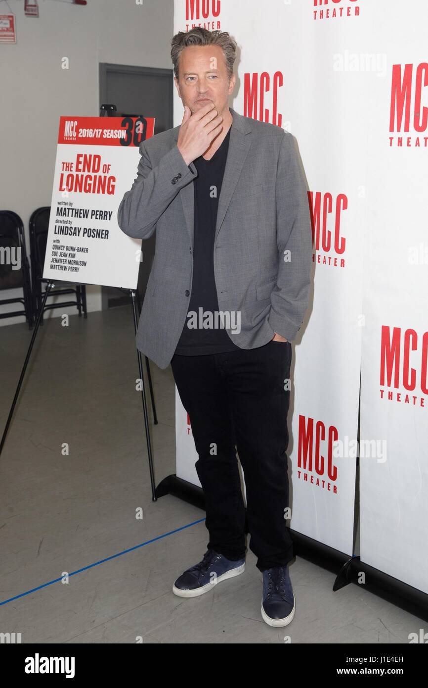 New York, NY, USA. 20th Apr, 2017. Matthew Perry in attendance for MCC ...