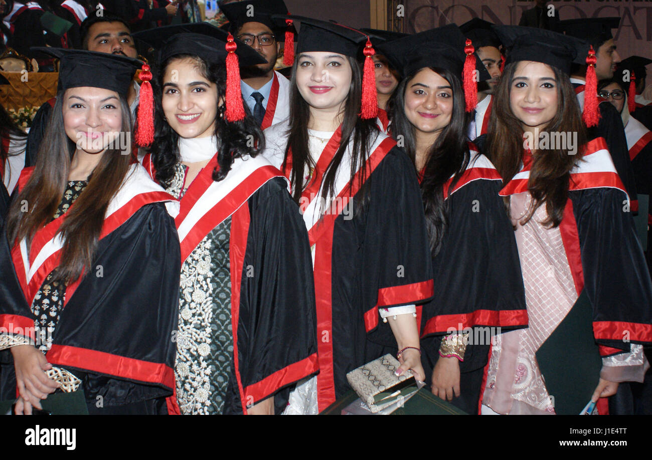 Students posing for photograph during 14th annual convocation of ...