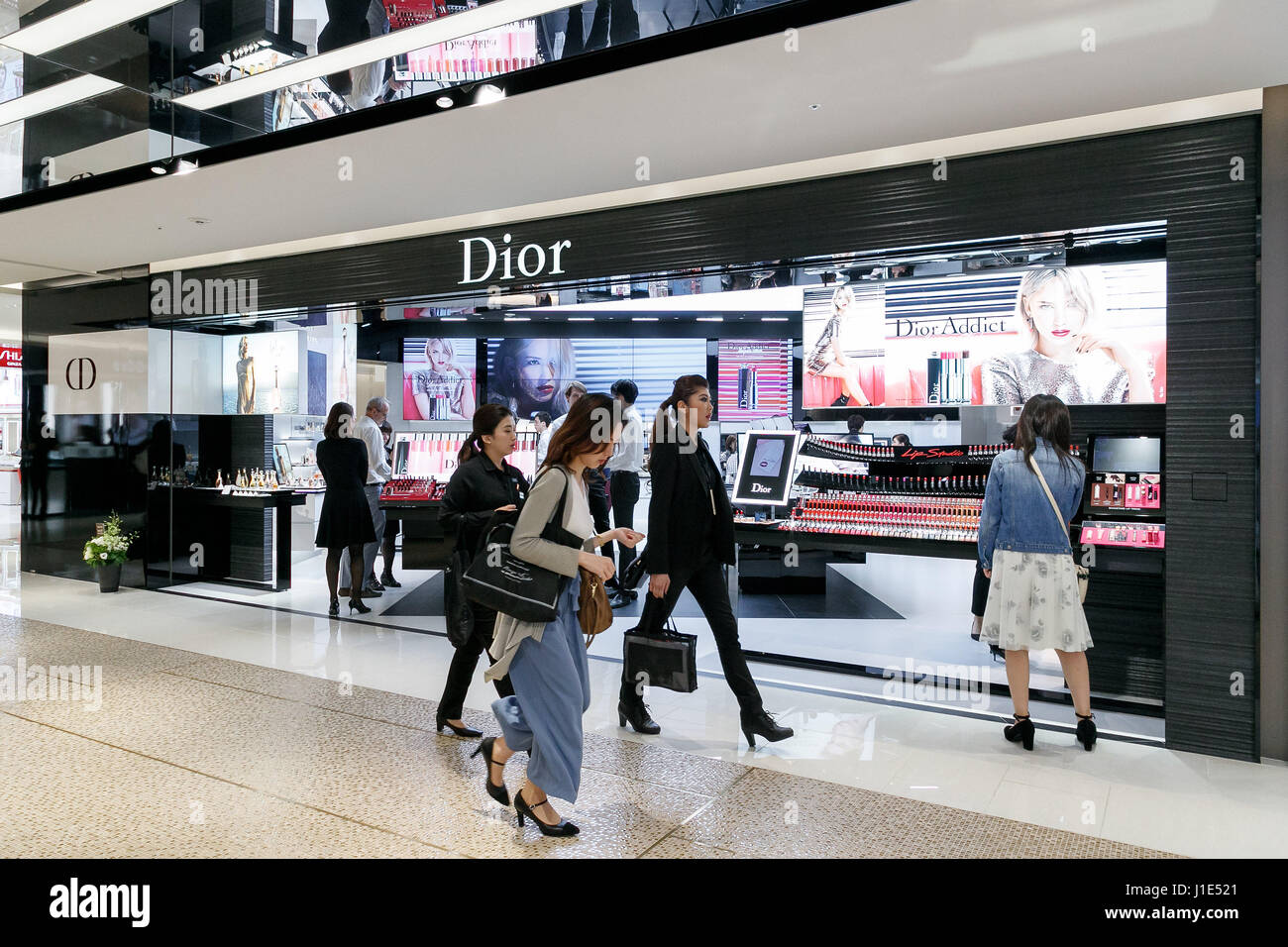 Ginza Six opens its doors to the public on April 20, 2017, Tokyo, Japan ...