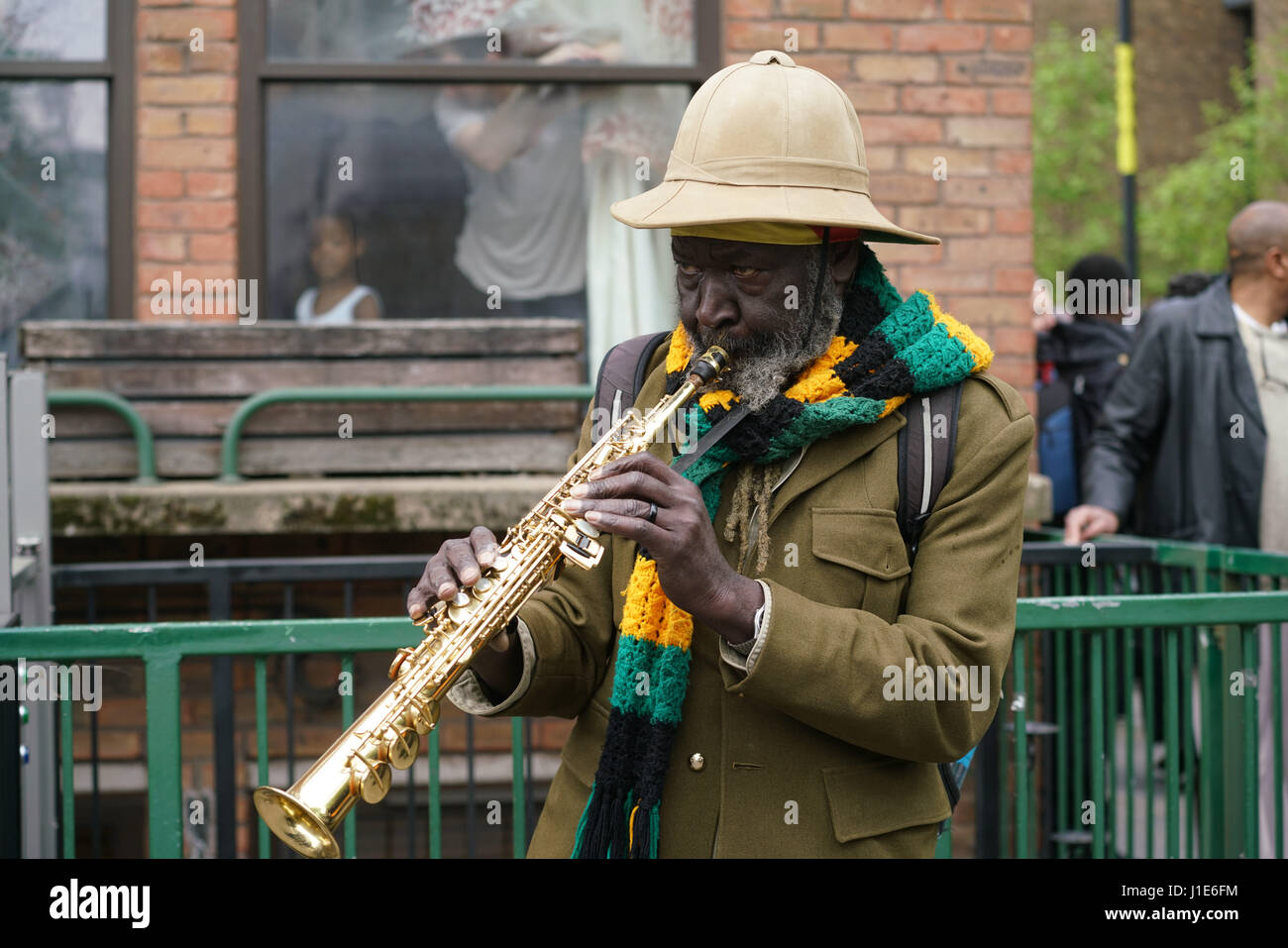 London, UK. 20th Apr, 2017. Hundreds from the black community pay ...