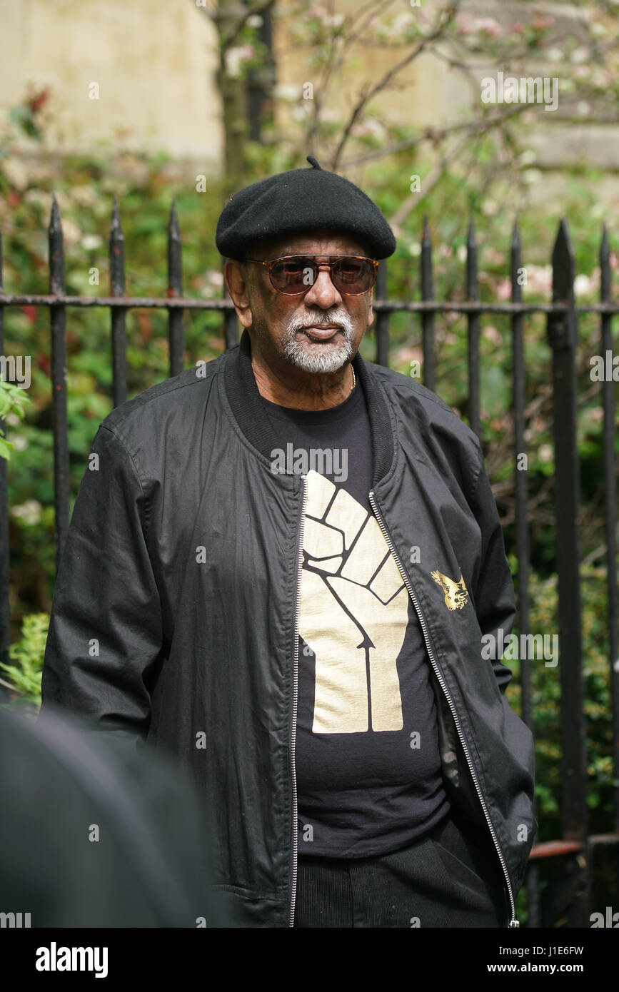 London, UK. 20th Apr, 2017. Hundreds from the black community pay ...