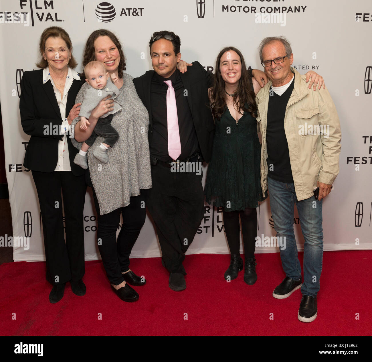 New York, NY USA - April 20, 2017: Jessica Walter, Rachel Israel ...