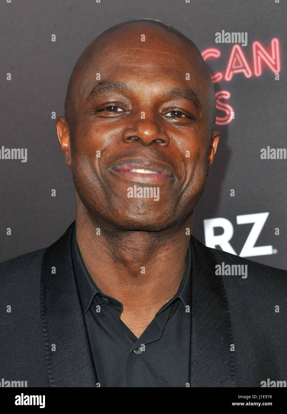 American Gods Series Premiere On Starz High Resolution Stock ...