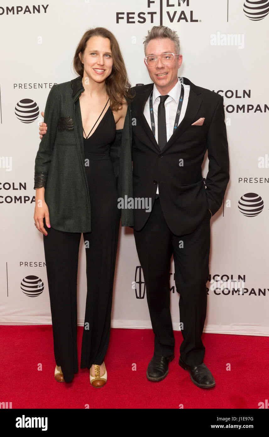 New York, NY USA - April 20, 2017: Josephine Decker, and Zefrey ...