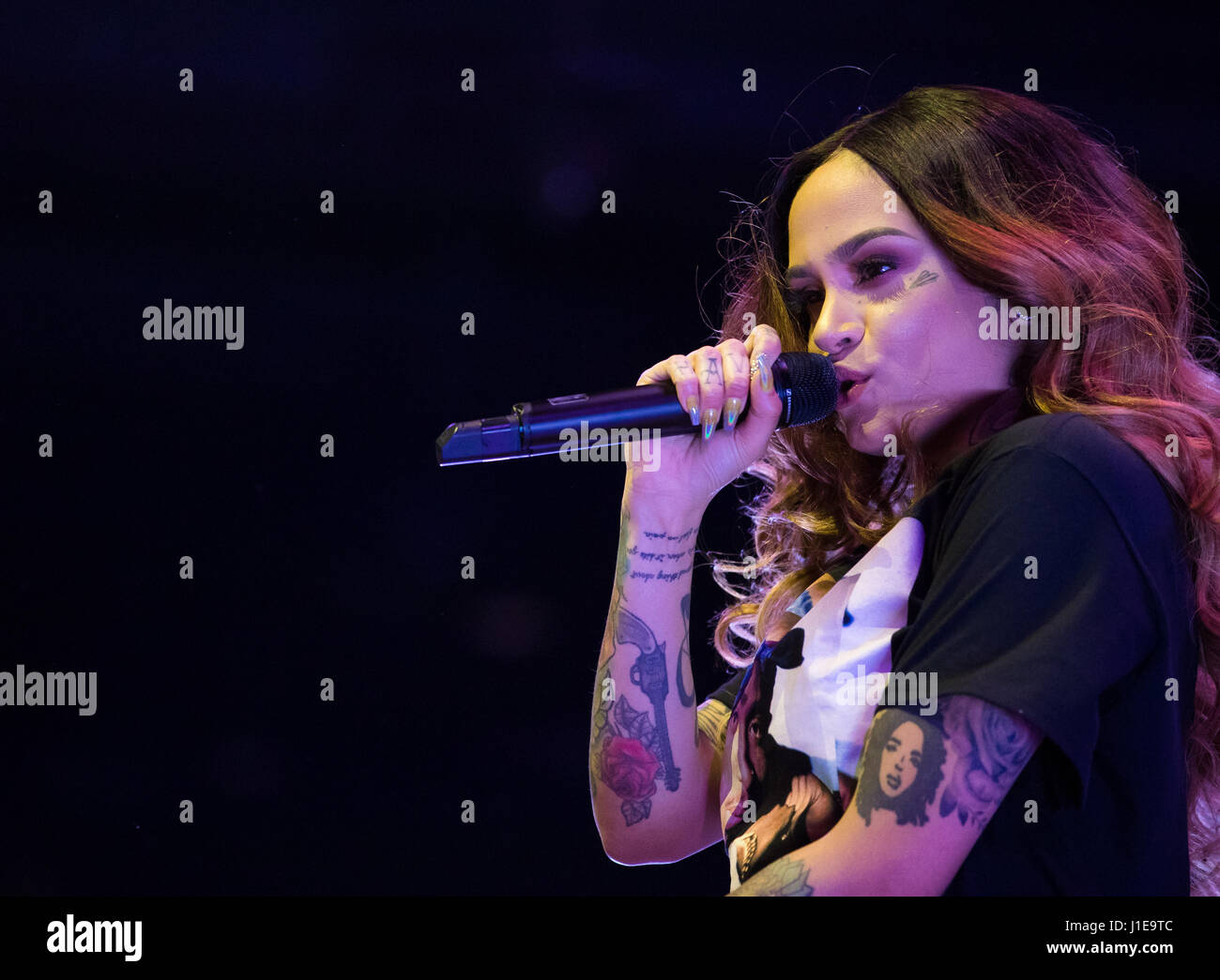 Las Vegas, Nevada, USA. 20th Apr, 2017. Kehlani Ashley Parrish AKA ...