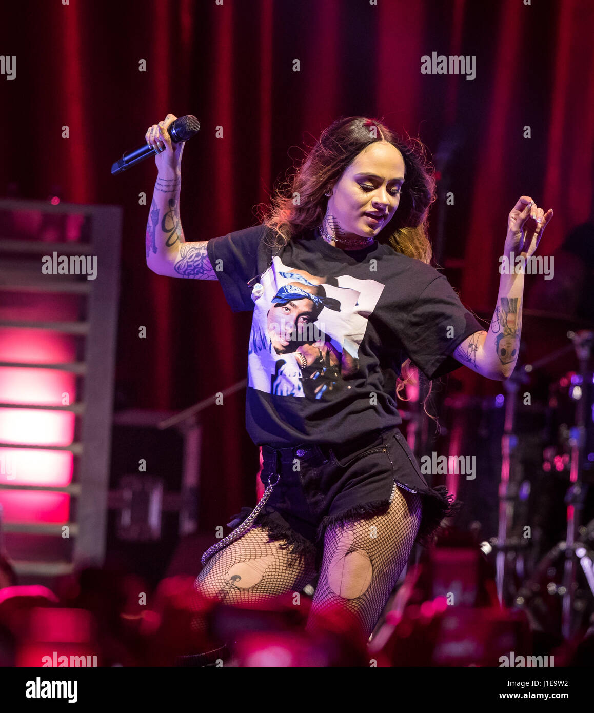 Las Vegas, Nevada, USA. 20th Apr, 2017. Kehlani Ashley Parrish AKA ...