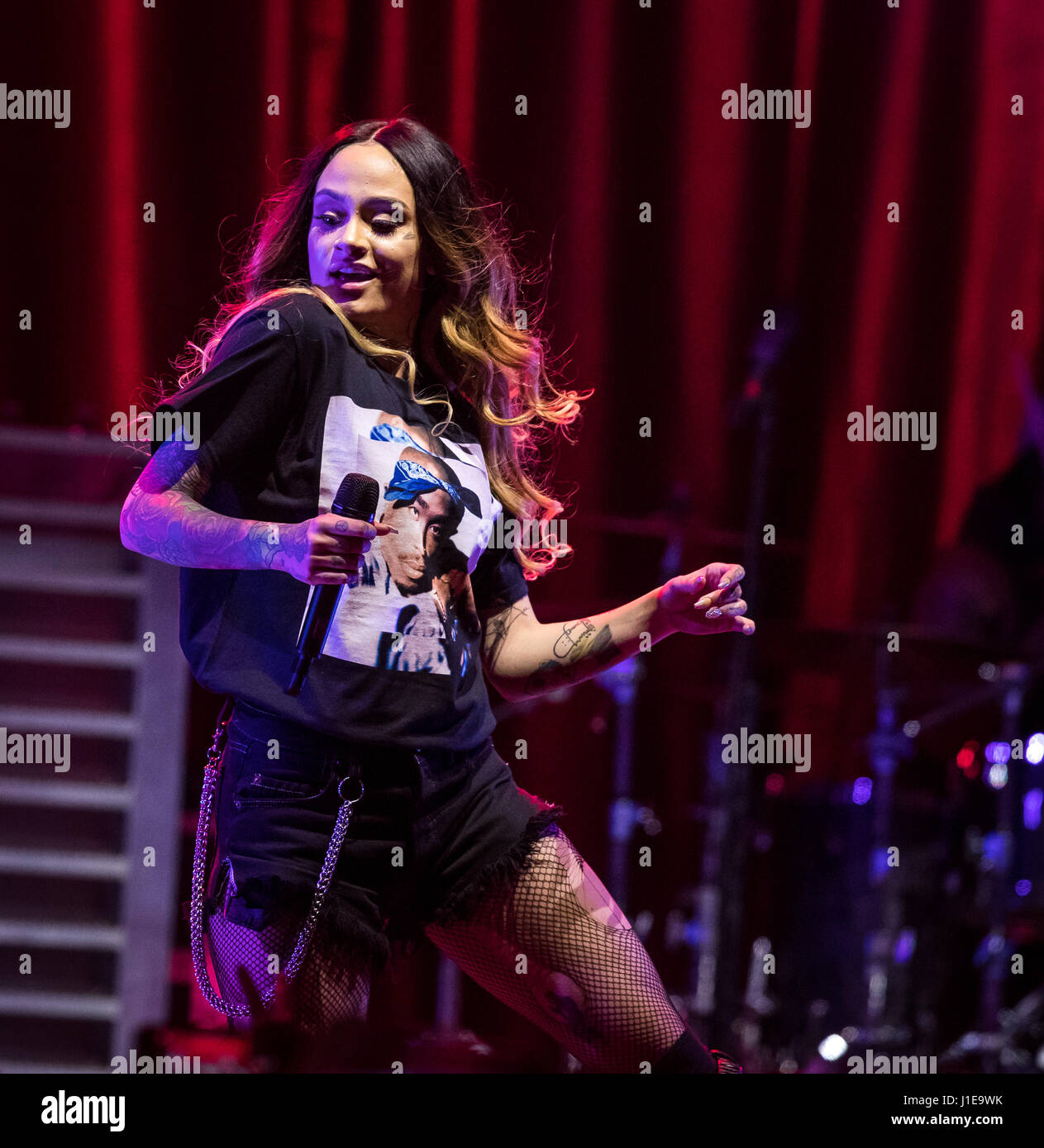 Las Vegas, Nevada, USA. 20th Apr, 2017. Kehlani Ashley Parrish AKA ...
