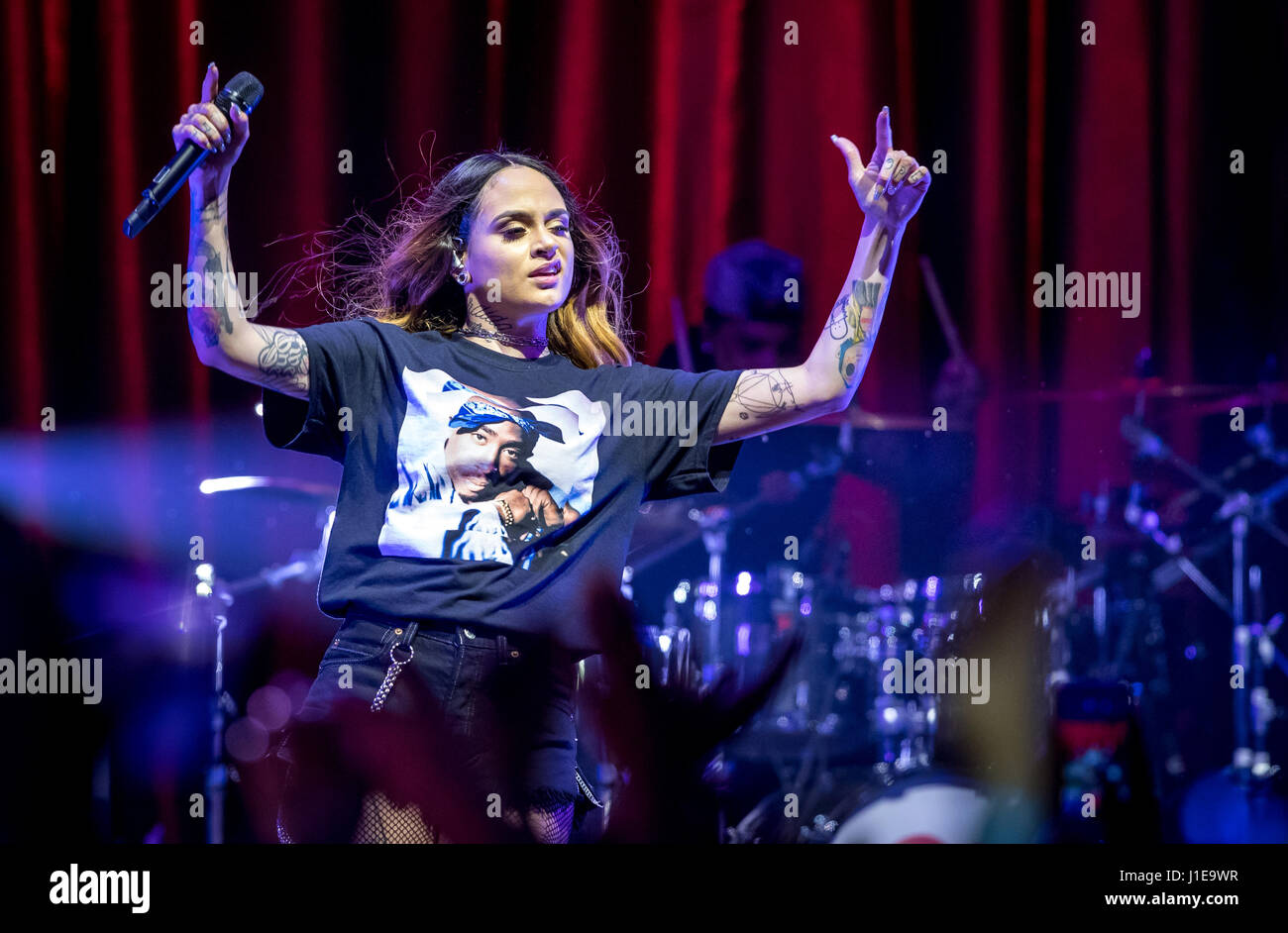 Las Vegas, Nevada, USA. 20th Apr, 2017. Kehlani Ashley Parrish AKA ...