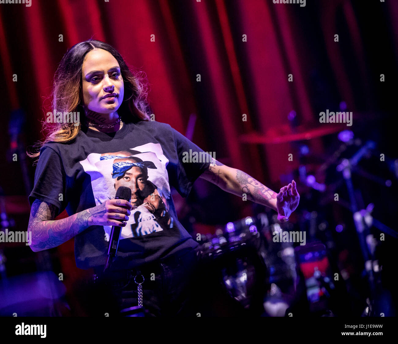Las Vegas, Nevada, USA. 20th Apr, 2017. Kehlani Ashley Parrish AKA ...