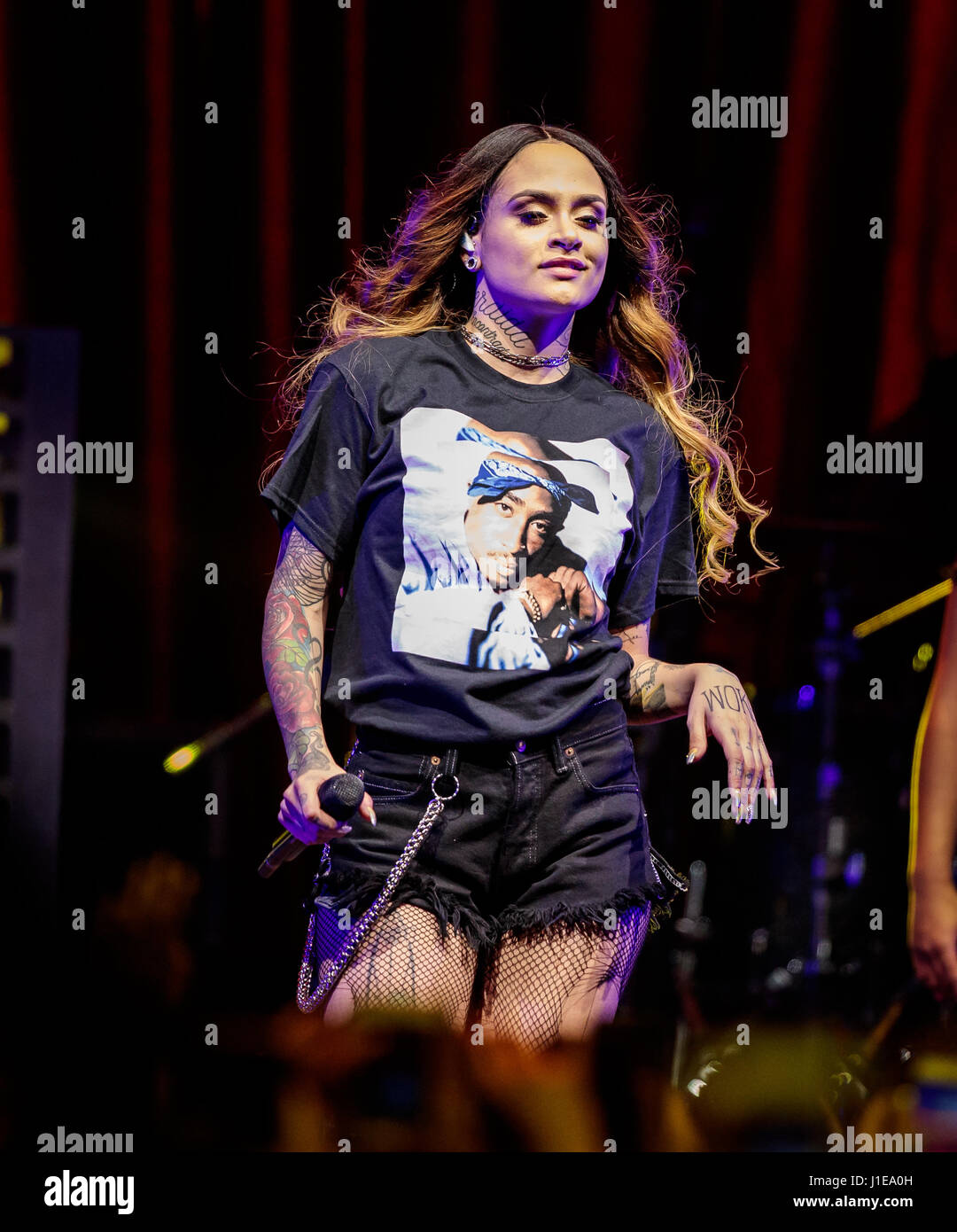 Las Vegas, Nevada, USA. 20th Apr, 2017. Kehlani Ashley Parrish AKA ...