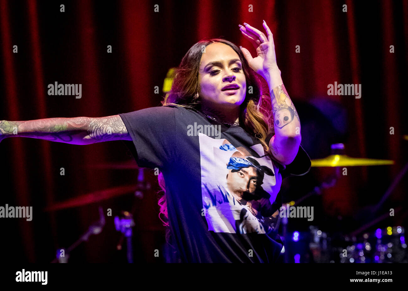 Las Vegas, Nevada, USA. 20th Apr, 2017. Kehlani Ashley Parrish AKA ...