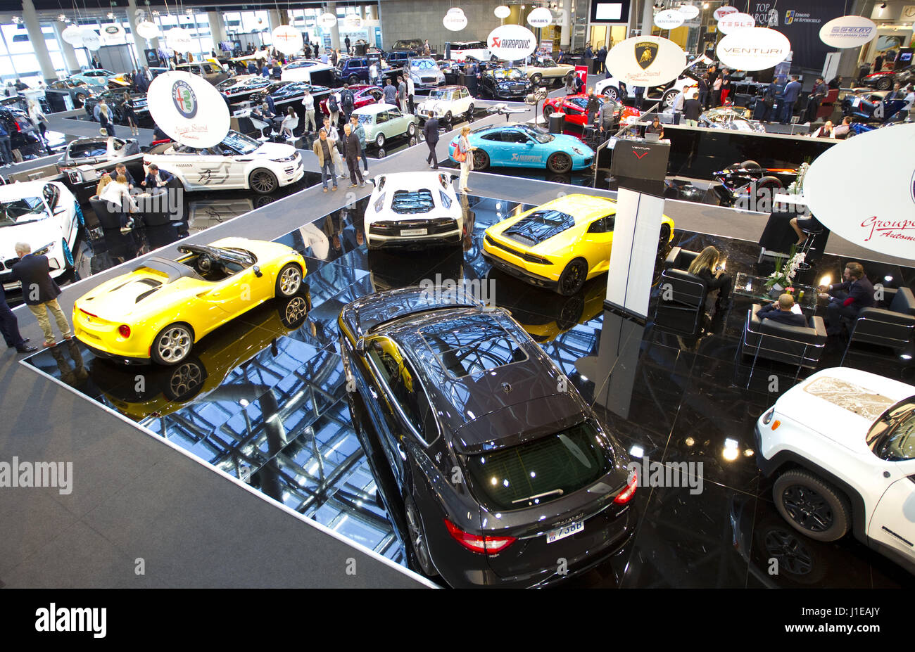 2017 top marques monaco car show hi-res stock photography and images ...