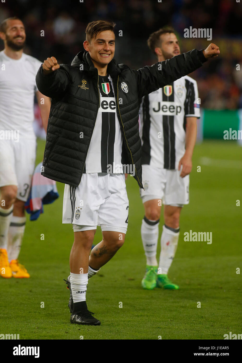 Paulo Dybala during Champions League quarterfinal soccer match between ...